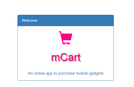 GitHub - SIVASHANMUGARAJA/Mcart-Application