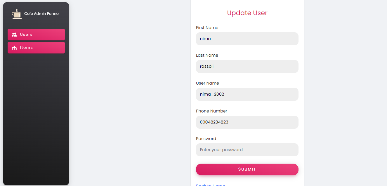 Github Yasamanvalizadeh Cafe Managment System A Cafe Management