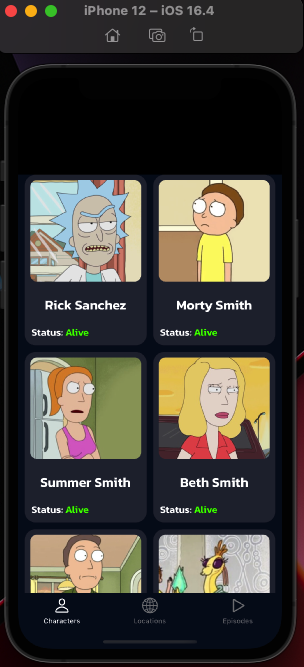 GitHub - MisterAllHands/RickandMorty