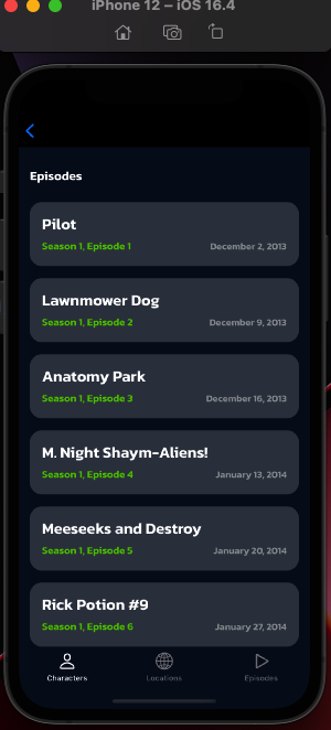 GitHub - MisterAllHands/RickandMorty