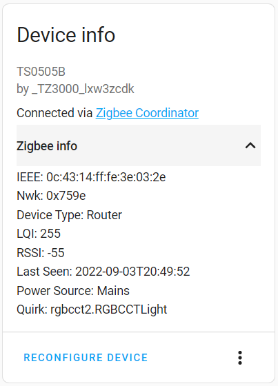 [Device Support Request] LIDL Livarno Smart LED Garden Light (new model) · Issue #1734 · zigpy ...