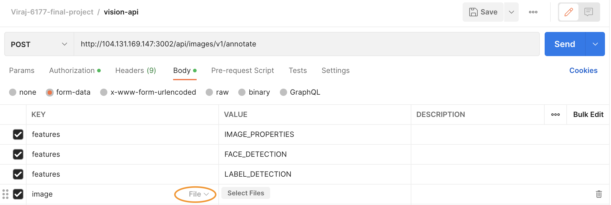 GitHub - ranawareviraj/Vision-API-V2: itis-6177-vision-api-v2