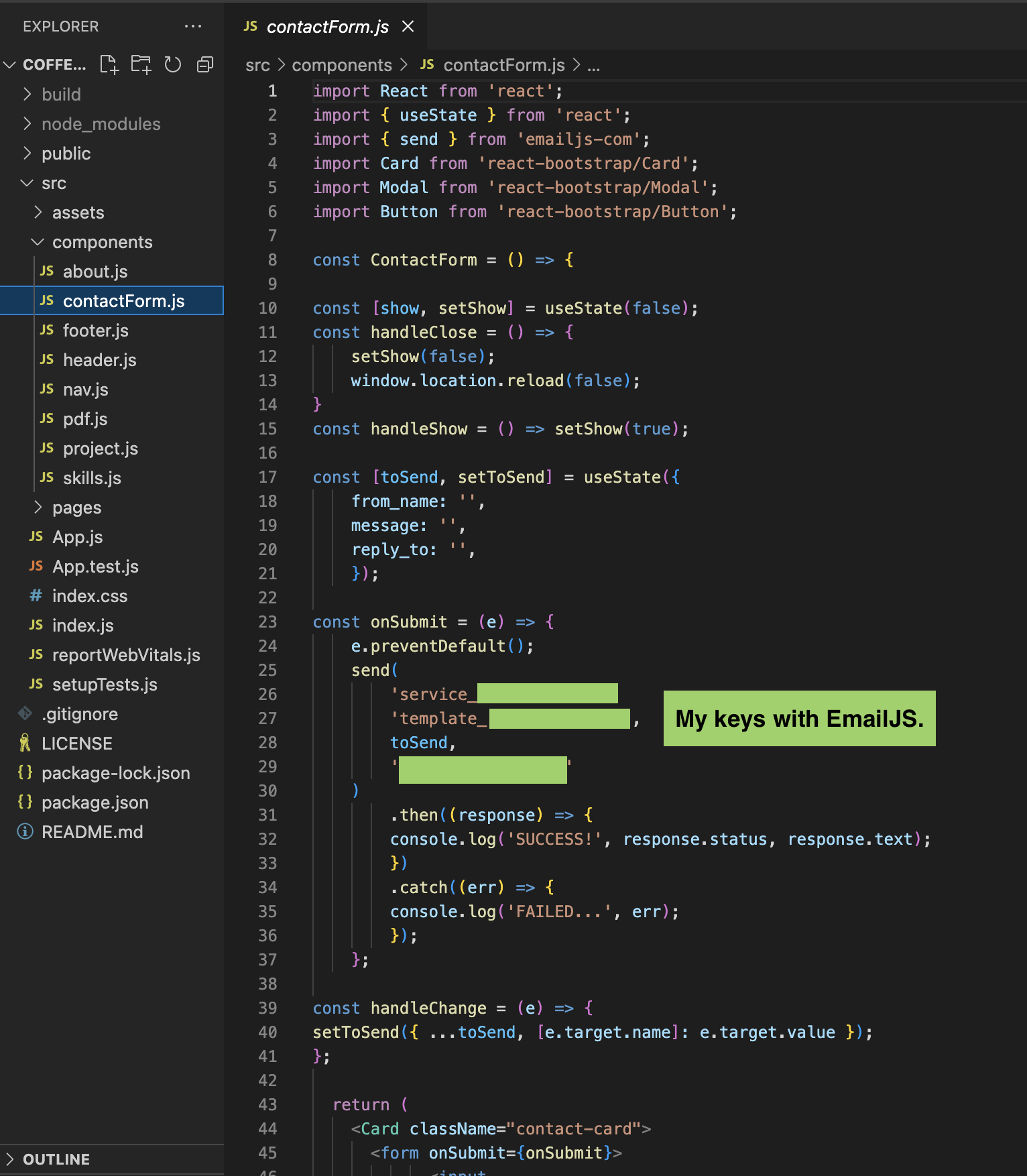GitHub - duffylaura/coffee-pawz-portfolio: Web app that uses React to render content and is ...