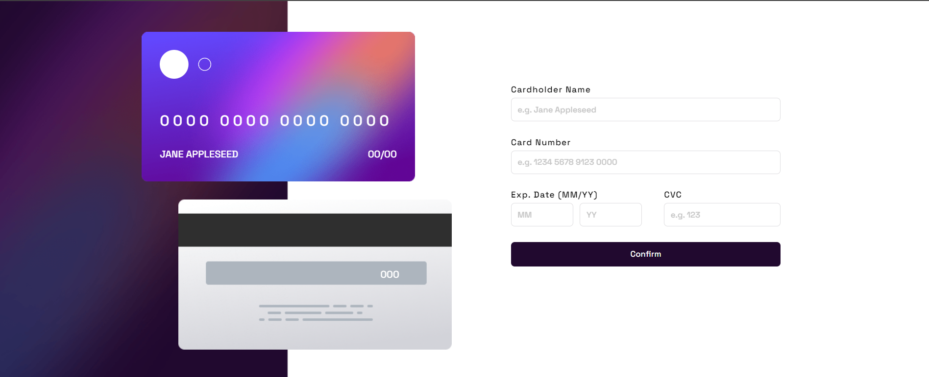GitHub - otaviosouza21/cartao-de-credito-interativo: Componente de Cartão de credito Interativo ...