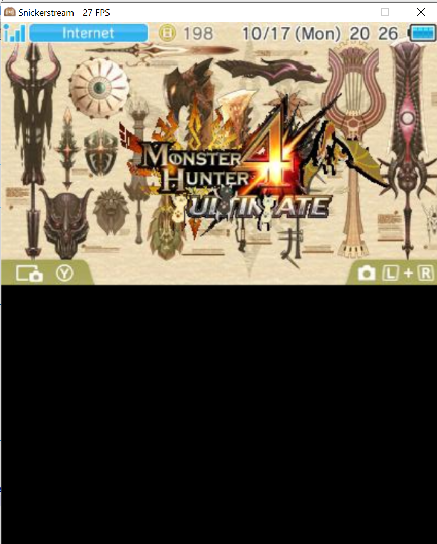 Bottom Screen is Blank. · Issue #69 · RattletraPM/Snickerstream · GitHub