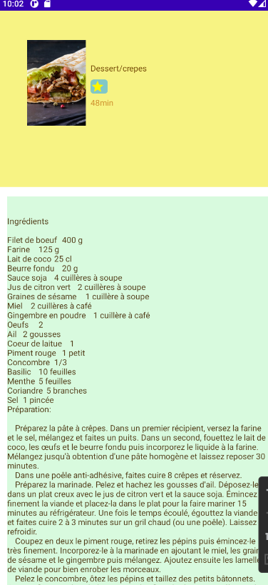 GitHub - Lemiar/Recepies-Application