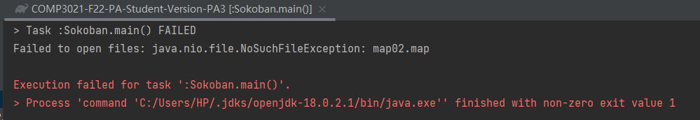 cannot run the program · CastleLab COMP3021-F22-PA-Student-Version · Discussion #194 · GitHub