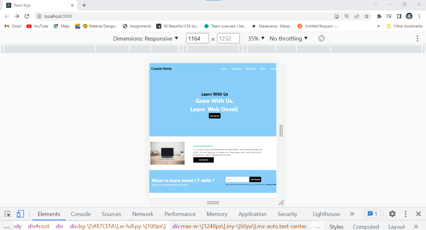 GitHub - SameerManapkar/Learning-Webisite-with-tailwind-css