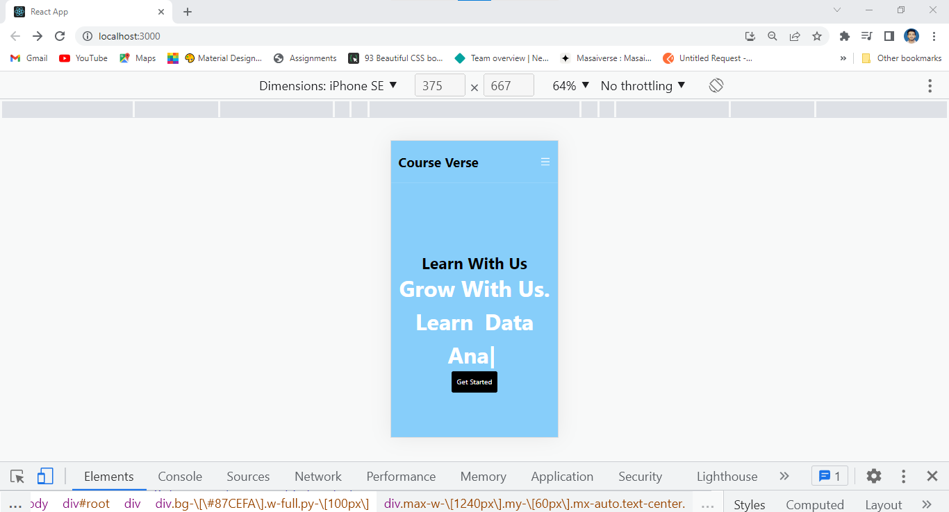GitHub - SameerManapkar/Learning-Webisite-with-tailwind-css