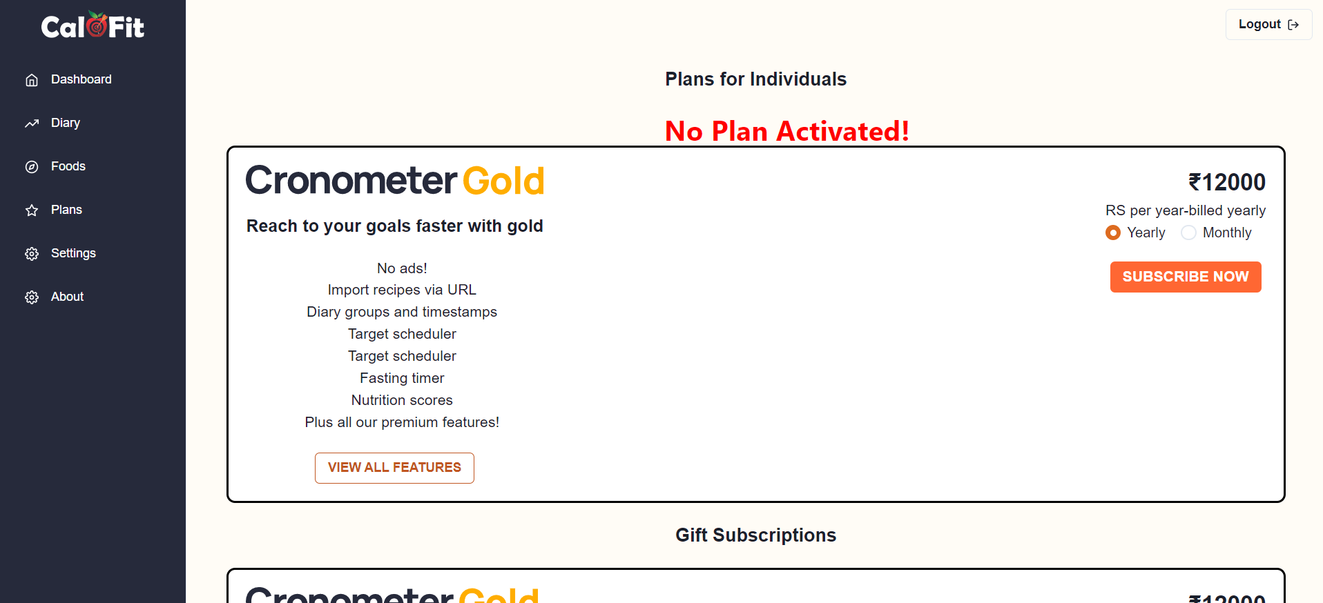 GitHub - RiteshKumarShukla/CaloFit-A-Cronometer-Clone: CaloFit: An ...