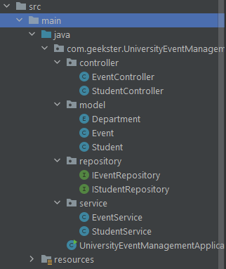 GitHub - Sowndarya9920/UniversityEventManagement