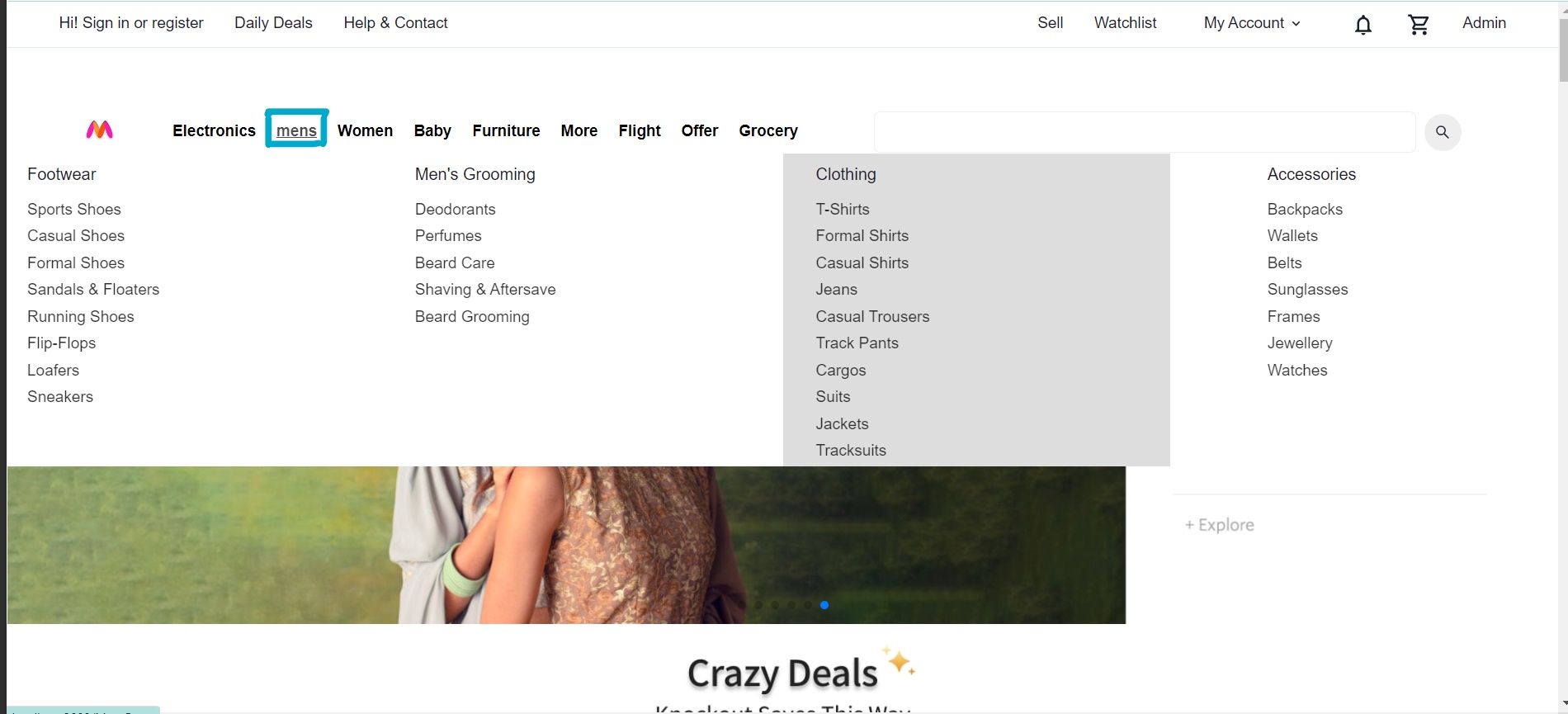 GitHub - MohdMaazAnsari/myntra_clone: It is a clone of Popular indian E-commerce website Myntra