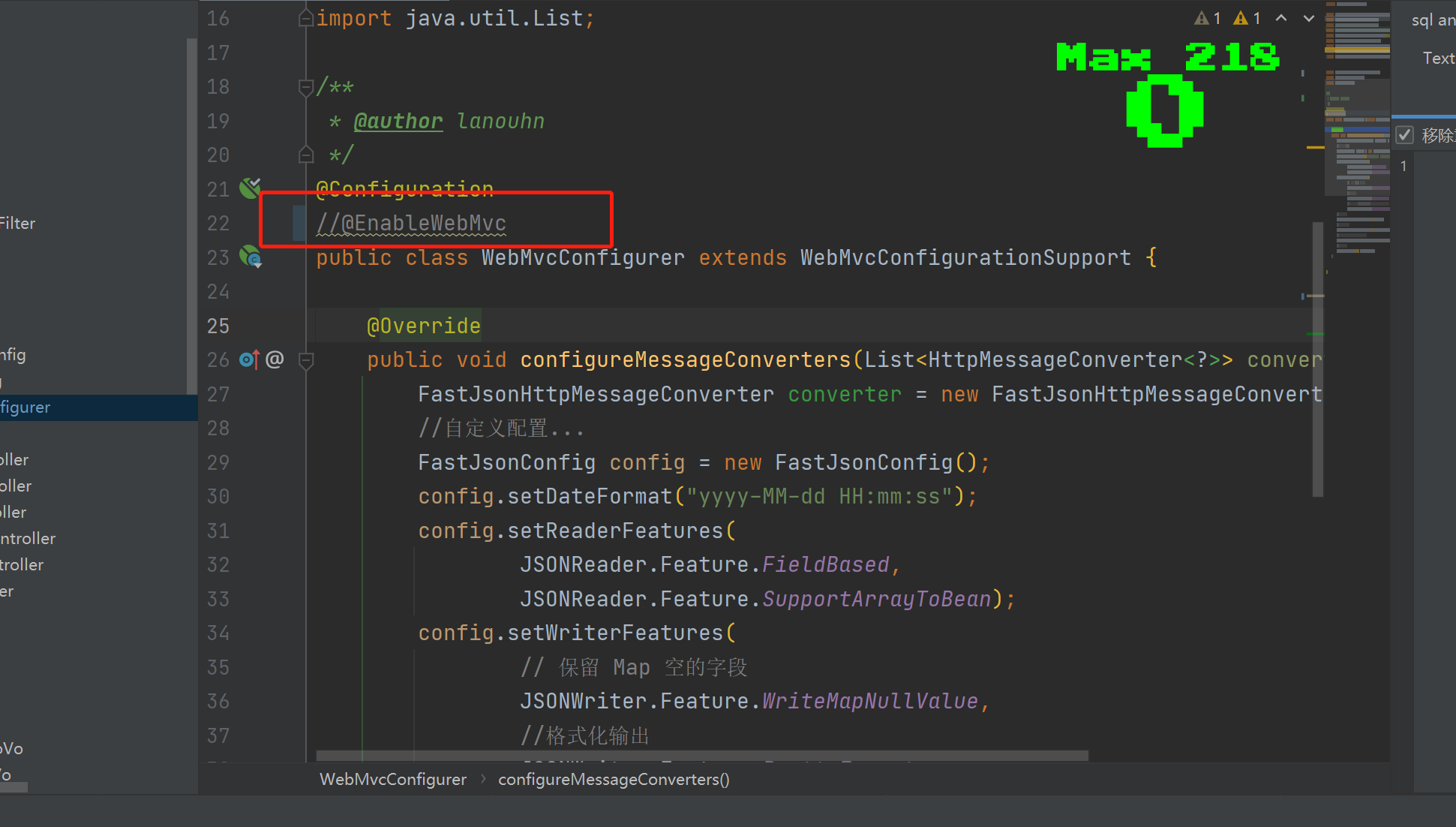 文档里没有自定义消息转化器的示例 · Issue #1109 · alibaba/fastjson2 · GitHub