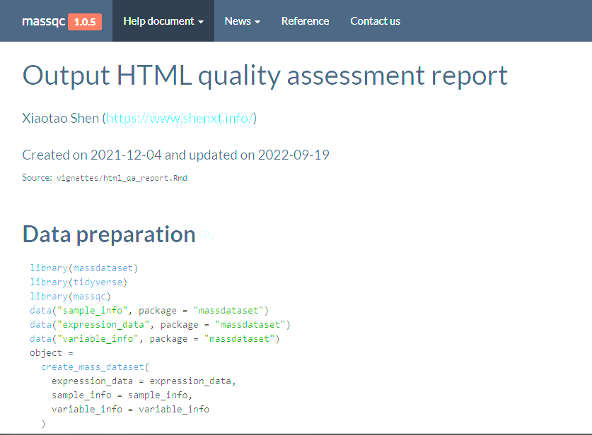 Error in x$theme : $ operator not defined for this S4 class · Issue #2 · tidymass/massqc · GitHub
