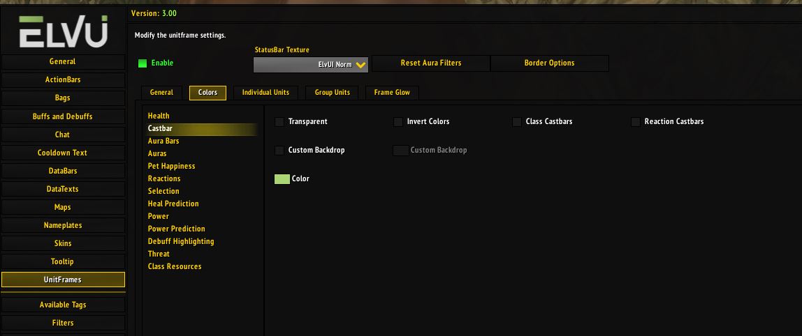 [Classic Bug Report] Interruptible Castbar Color missing from WoTLK · Issue #320 · tukui-org ...