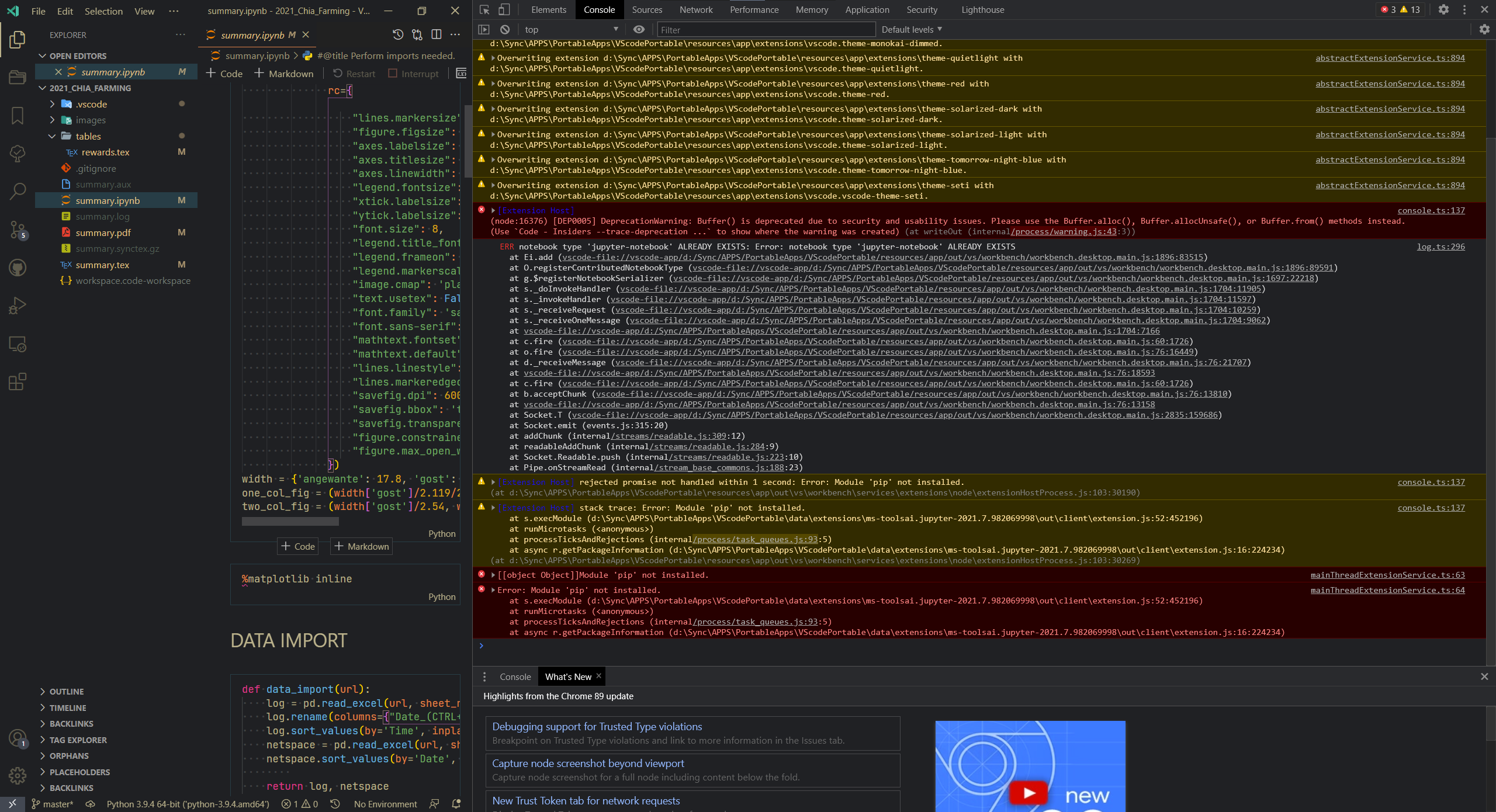 WinPython interpreter is not loading. · Issue #6414 · microsoft/vscode-jupyter · GitHub