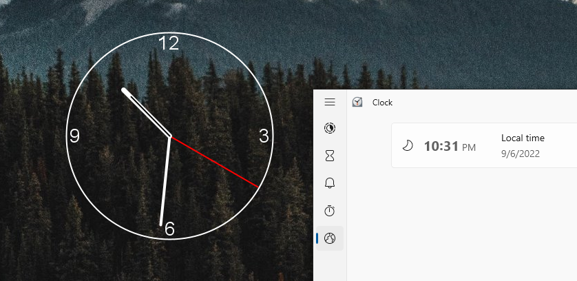 GitHub - marceli-c/analog-clock-widget