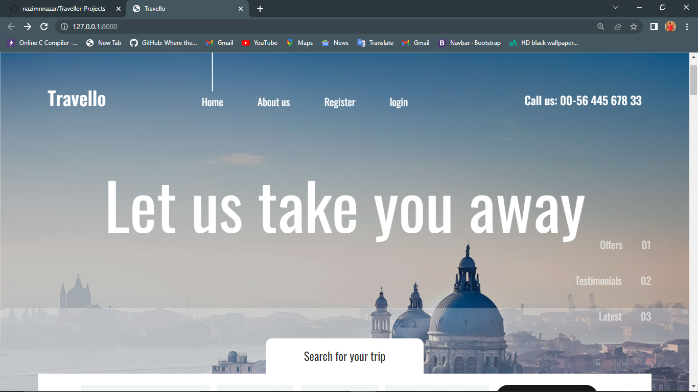 GitHub - nazimnnazar/Traveller-Projects