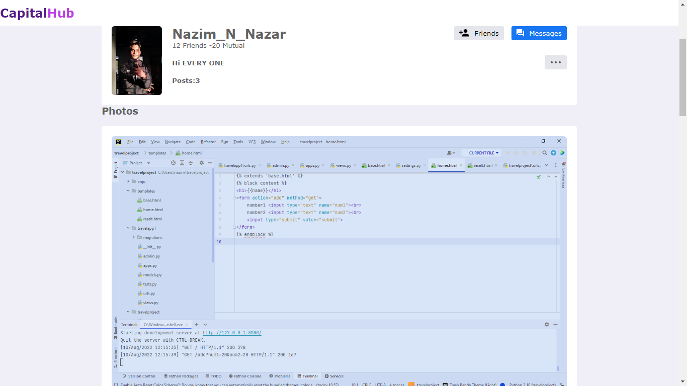 GitHub - nazimnnazar/Python_Social-media-APP