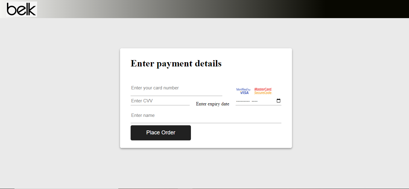GitHub - kpsanjay101/Belk-Clone: BELK A ECOMMERCE BASED PROJECT