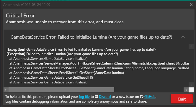 Help with Anamnesis plz. · Issue #1224 · imchillin/Anamnesis · GitHub