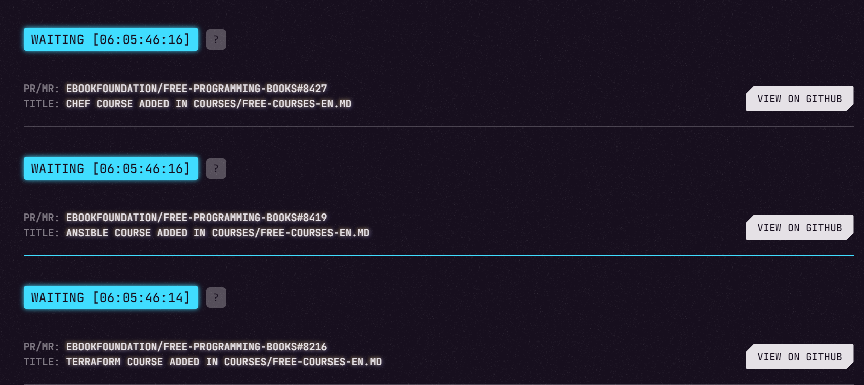 Received mail from hacktoberfest issue solved · Issue #9042 · EbookFoundation/free-programming ...