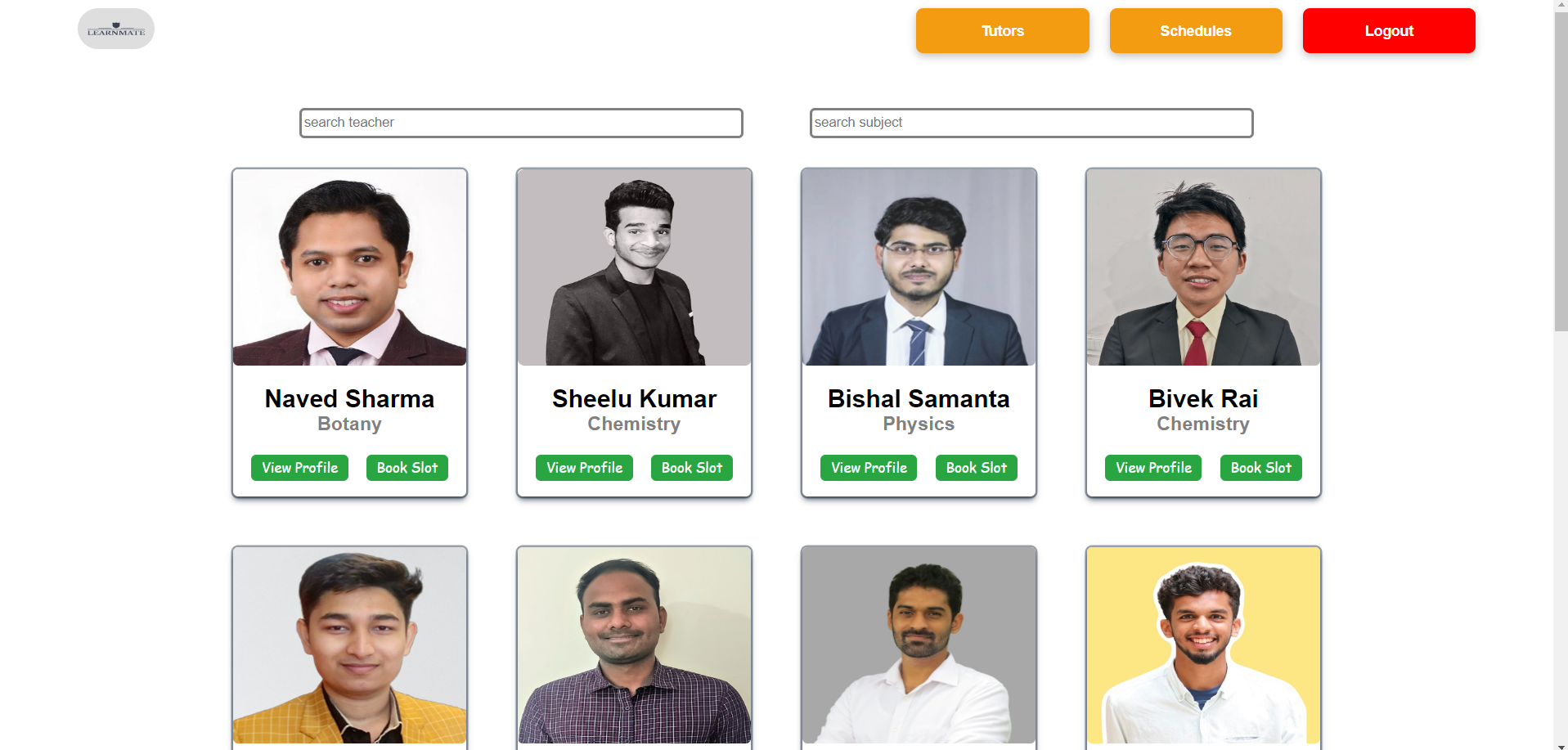 GitHub - JyotiBaisoya/Tutor-Appointment-Booking-System: Tutor appointment booking platform which ...