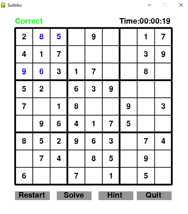 GitHub - agakru/sudoku_game
