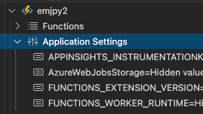 Azure Functions from VSCode with a Linux Consumption Plan not adding Remote build App Settings ...