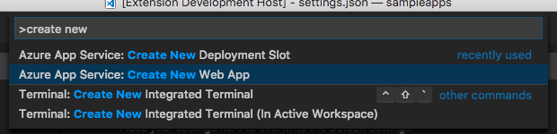 Remove repetitive actions when deploying · Issue #284 · microsoft/vscode-azureappservice · GitHub