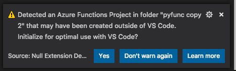 Init python project for VS Code fails when venv doesn't exist · Issue ...
