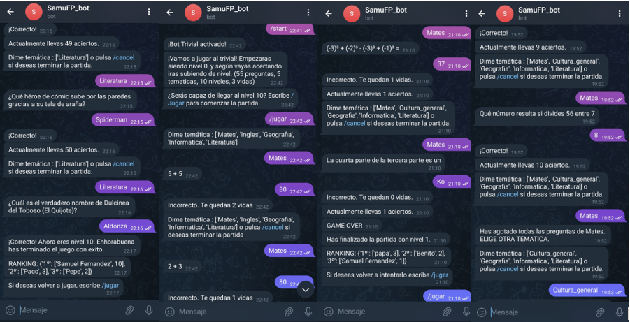 GitHub - SamuelFernandezPerez/Trivial_Bot_telegram-PYTHON: Juego de preguntas variadas creado ...