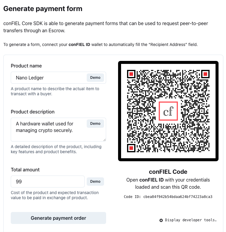 GitHub - conFIEL/confiel-core: Engine for KYC-ready on-chain payments using RSA 2048 and SAT ...