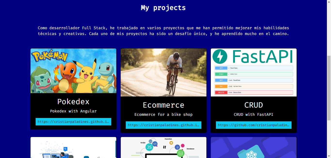 GitHub - cristianpaladines/My_Portfolio: Portfolio with Django