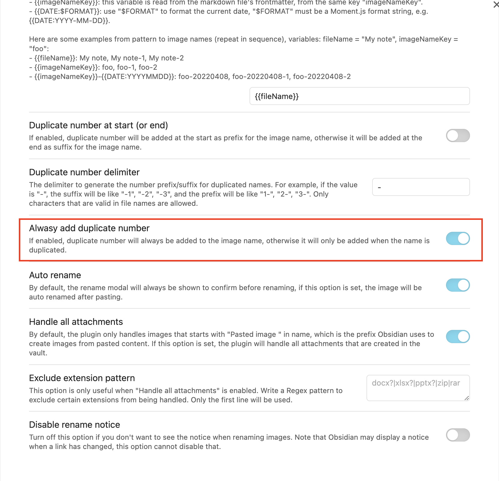 Is it possible to have all image renaming start from -1? · Issue #34 · reorx/obsidian-paste ...