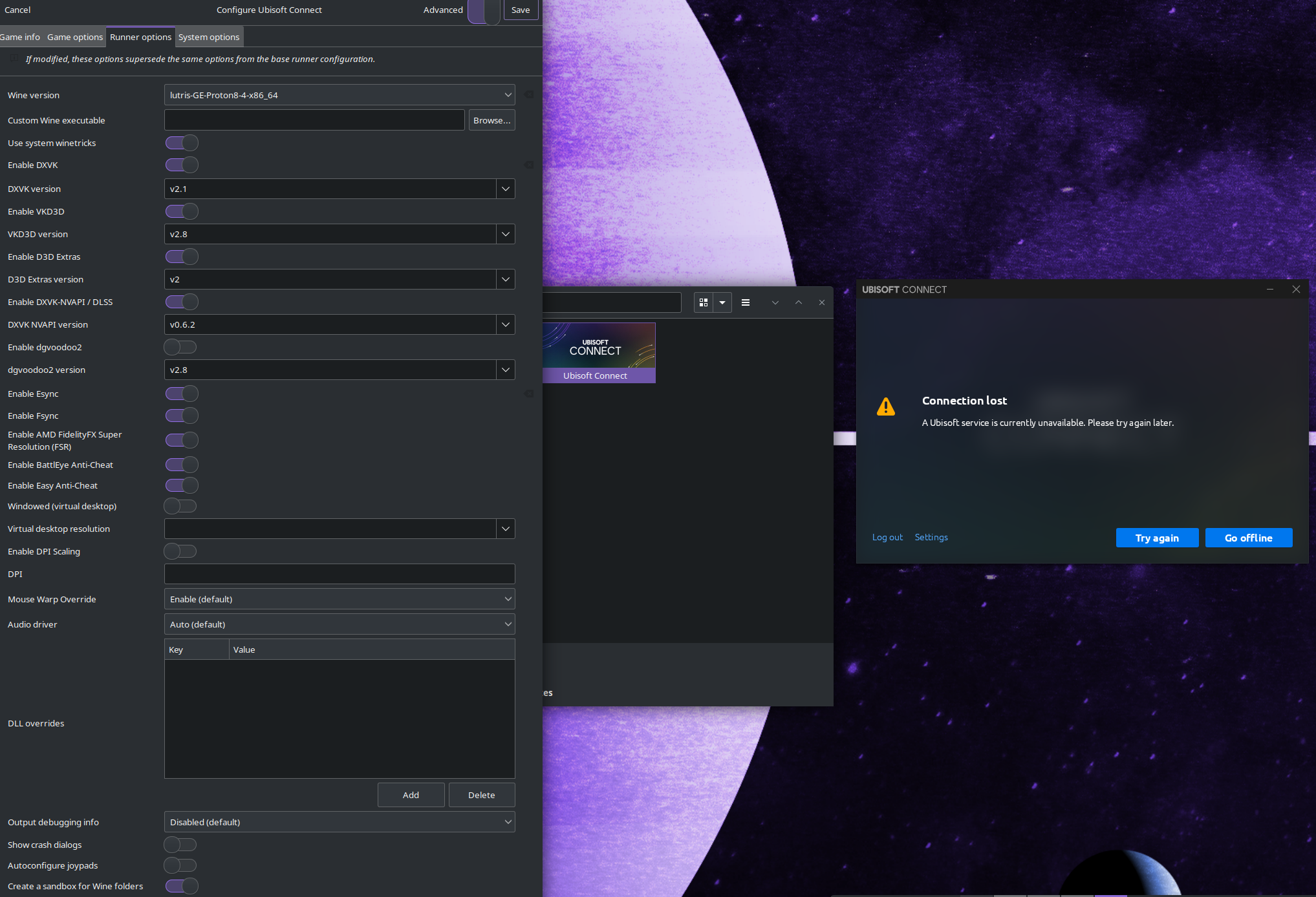 Ubisoft connect Problem · Issue #4836 · lutris/lutris · GitHub
