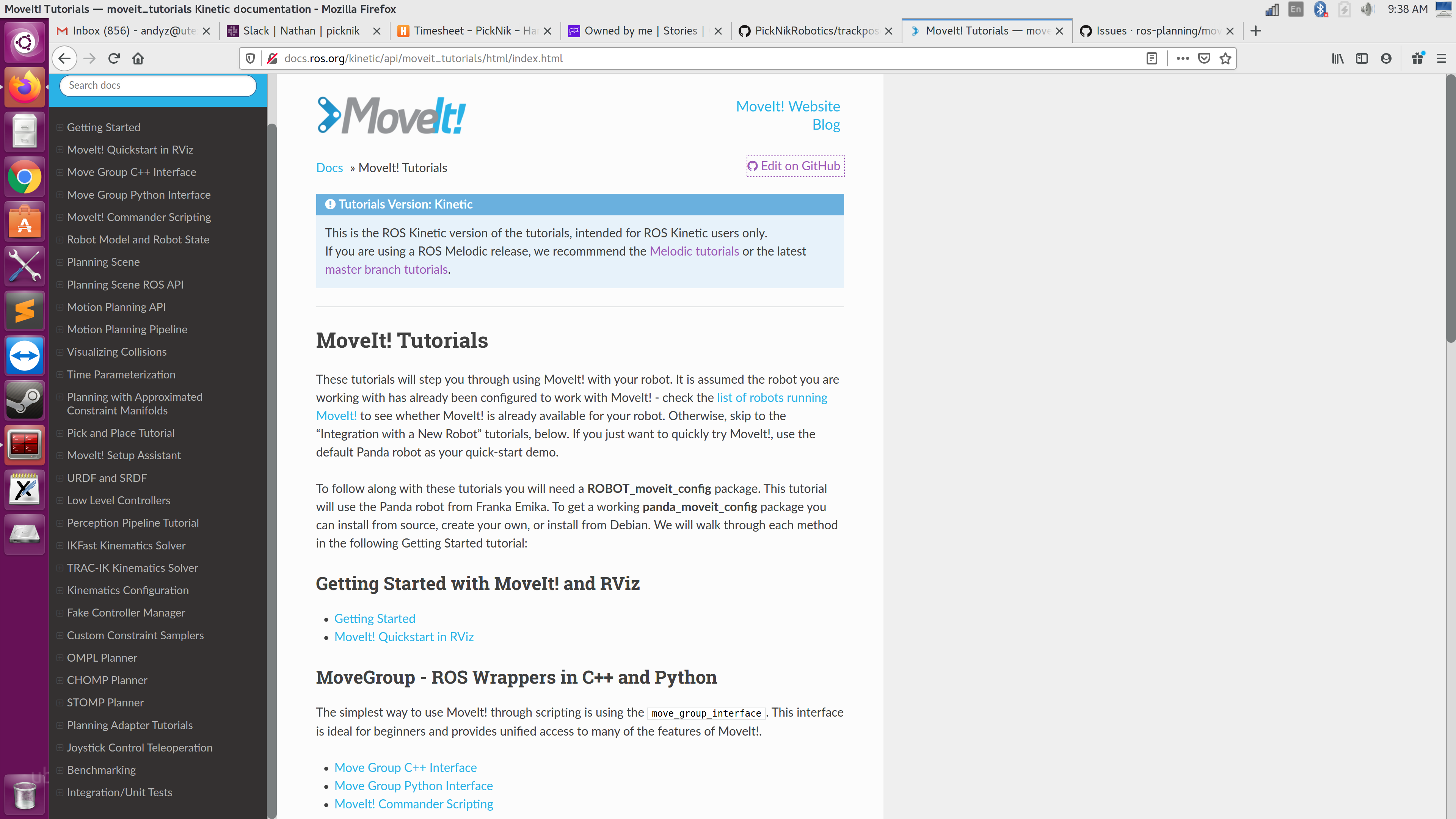 Realtime jogging tutorial often not shown · Issue #446 · moveit/moveit ... Realtime jogging tutorial often not shown · Issue #446 · moveit/moveit ...