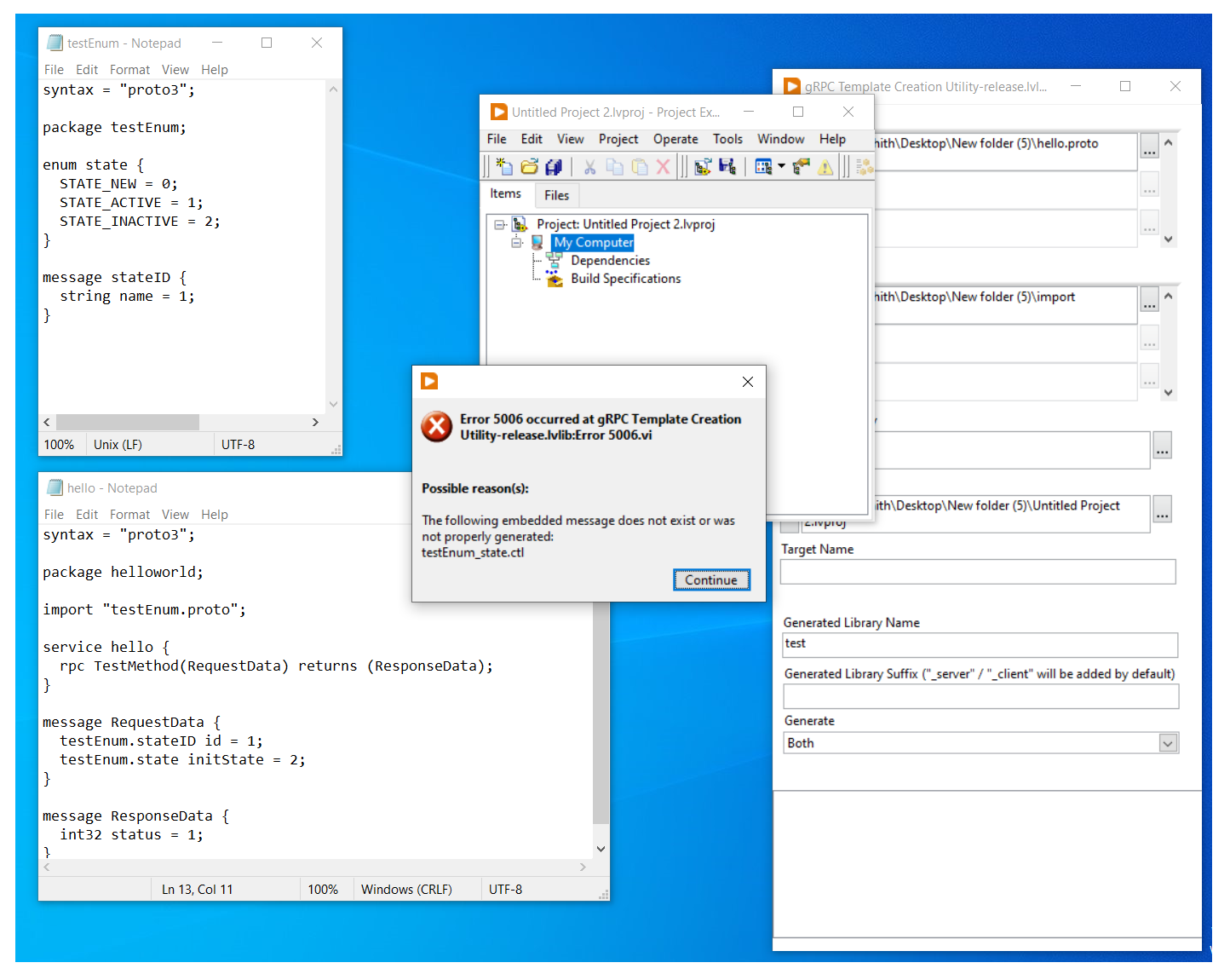 Missing Typedef In Code Generation When Enum Is Defined In Imported Proto File · Issue 261 · Ni 3181