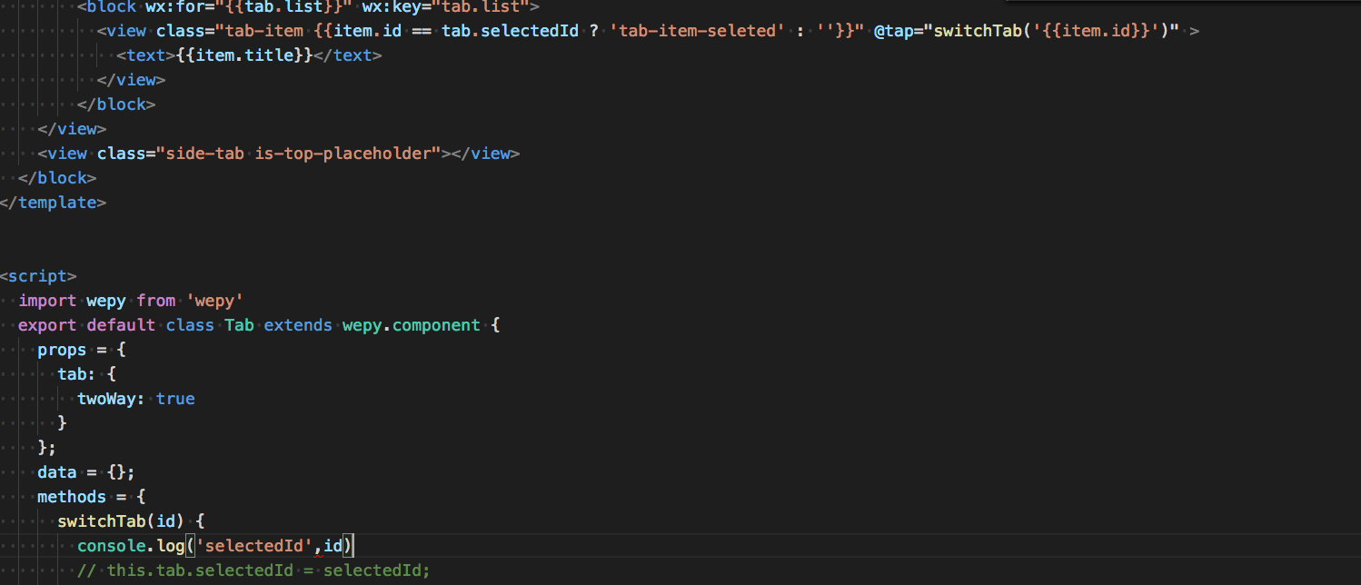 @tap绑定数据失效，结果为event · Issue #490 · Tencent/wepy · GitHub