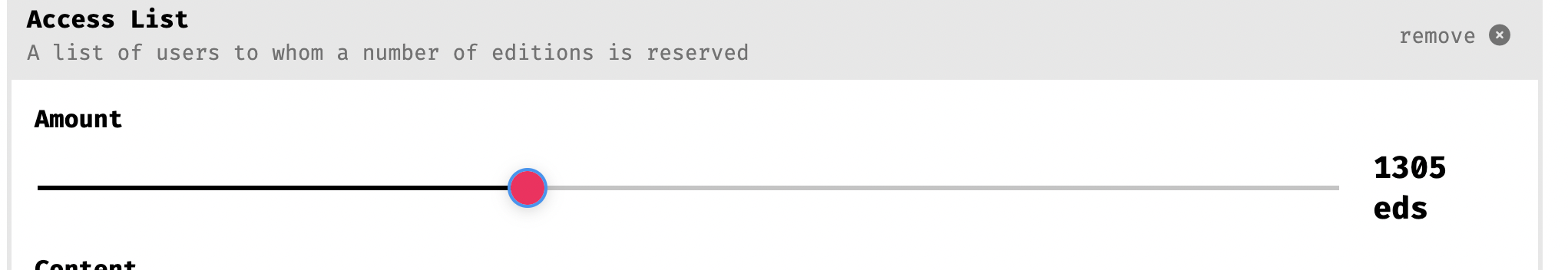 Access List Amount Should Be Typeable Input Aka · Issue 573 · Fxhashfxhash Website · Github