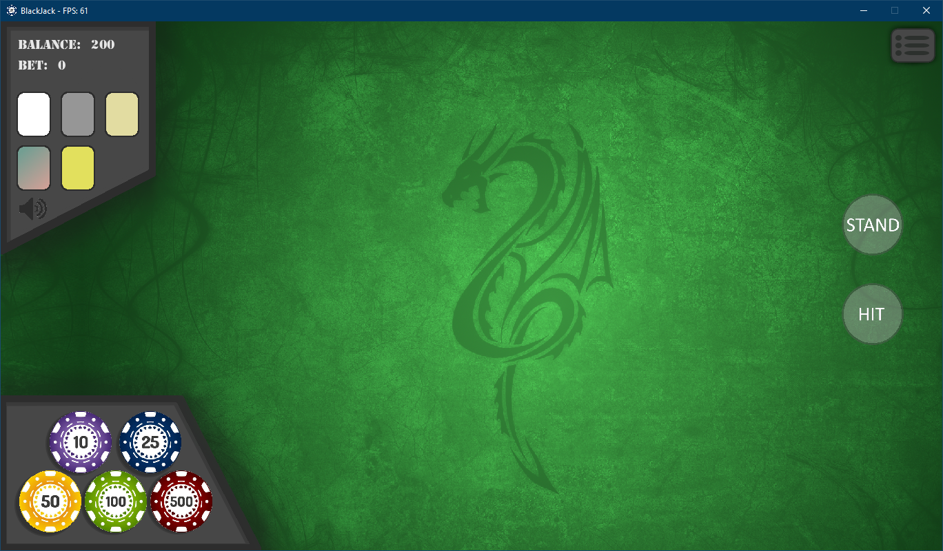 GitHub - ExPikaPaka/BlackJack: C++ SDL BlackJack game