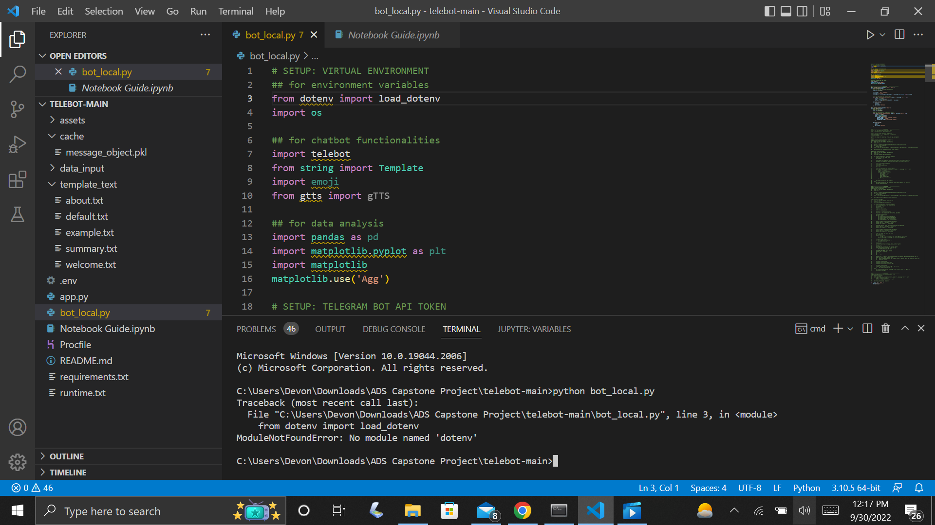 Tidak mau membaca dotenv · teamalgoritma community · Discussion #364 · GitHub