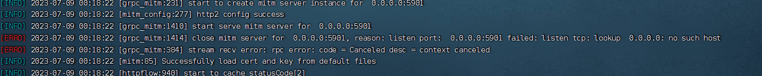 启动 MITM 服务器 ERROR · Issue #886 · yaklang/yakit · GitHub