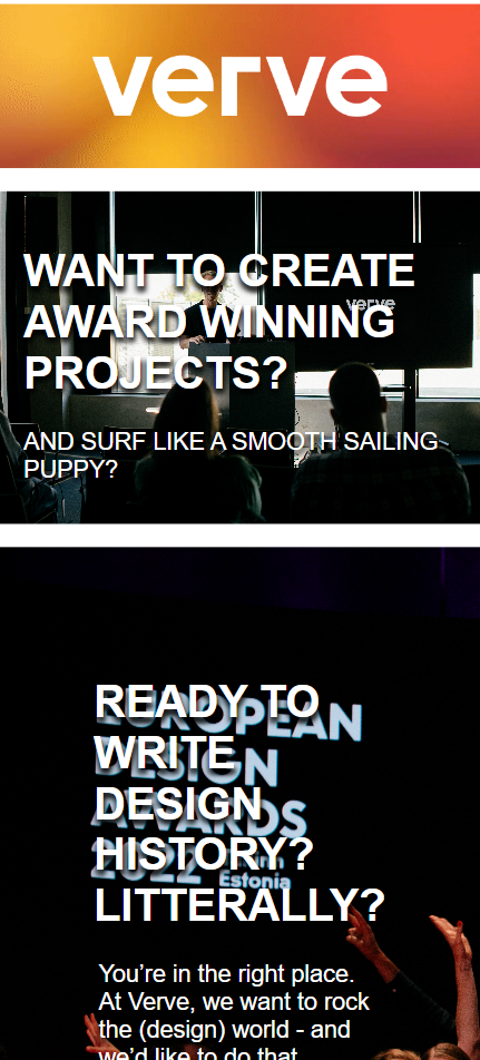 GitHub - Roemerva/Verve-Career-Page: Ontwerp en maak een responsive website voor een startup.