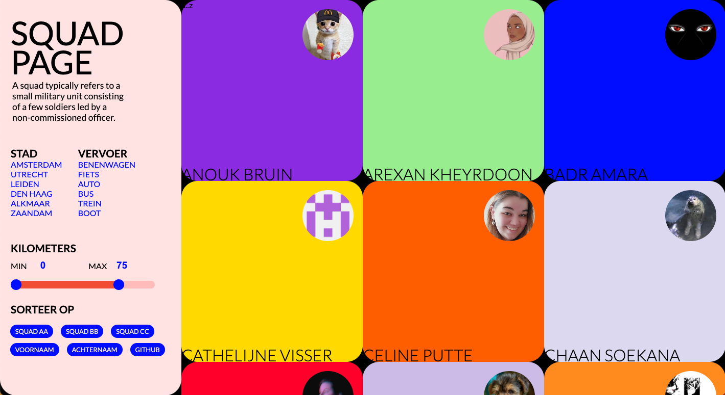 GitHub - milanrolie/Squad-page: Redesign met je squad een squadpagina op basis van een bestaande ...