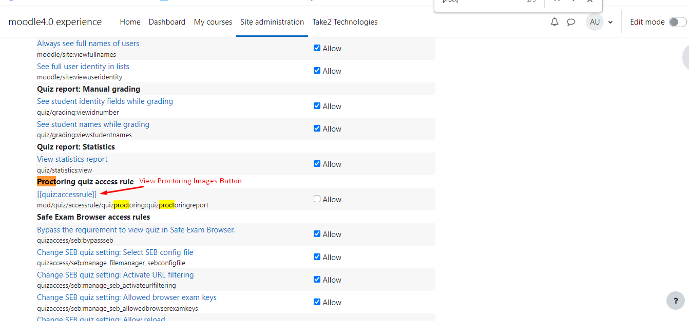 user role permission text to change · Issue #53 · taketwotech/moodle-quizaccess_quizproctoring ...