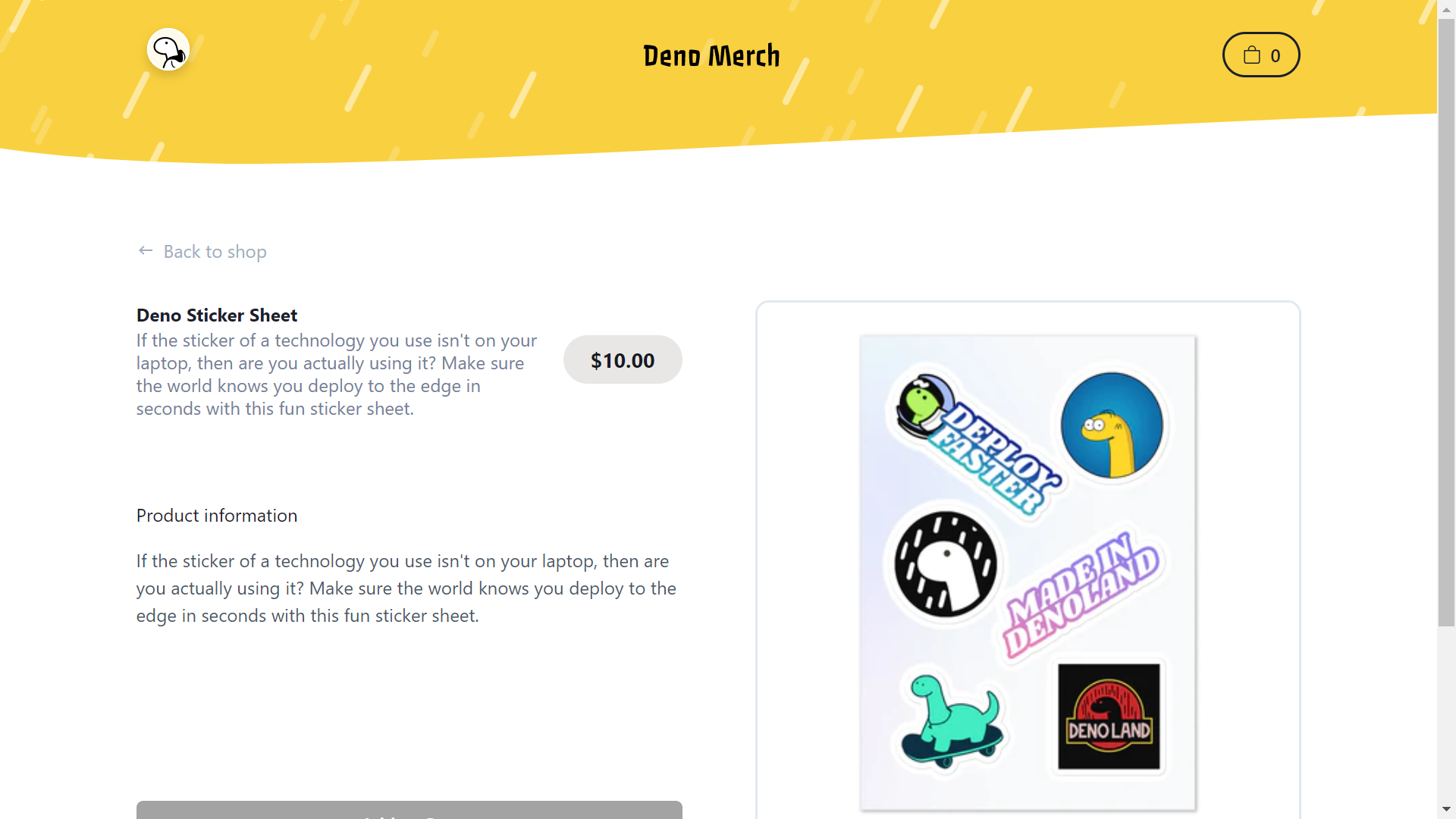 GitHub - faizal-siddiqui/Deno-Merch: A clone of deno merchandise store where customer can see ...