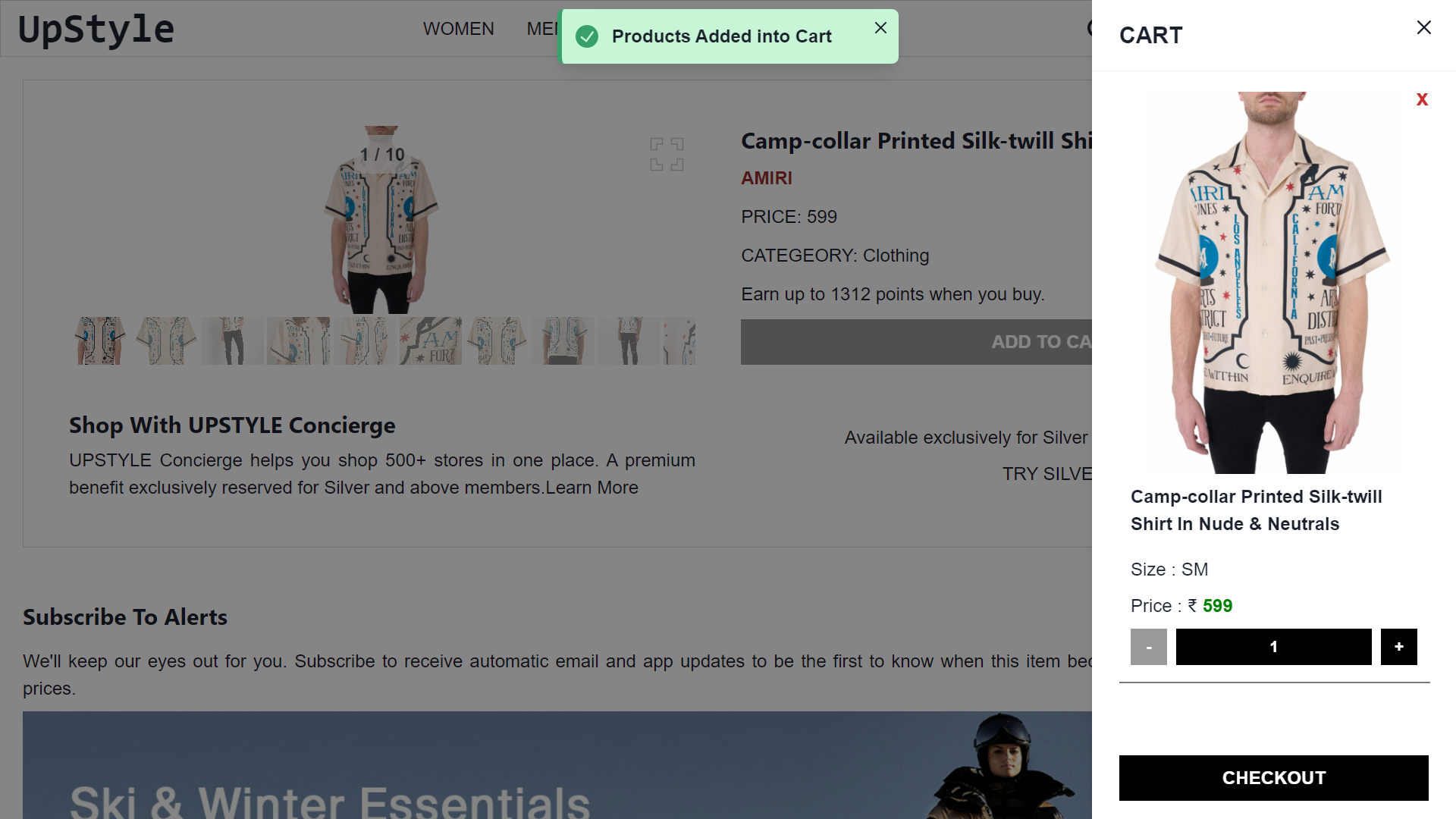 GitHub - faizal-siddiqui/Upstyle: A Full Stack web store that provides user-interface that ...