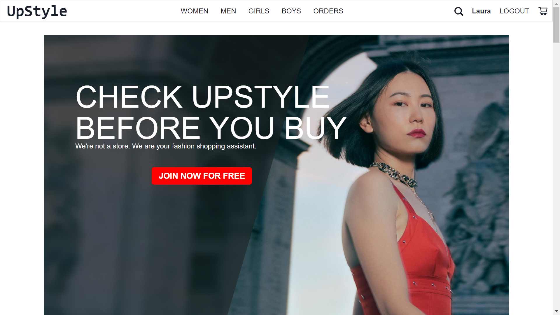 GitHub - faizal-siddiqui/Upstyle: A Full Stack web store that provides user-interface that ...