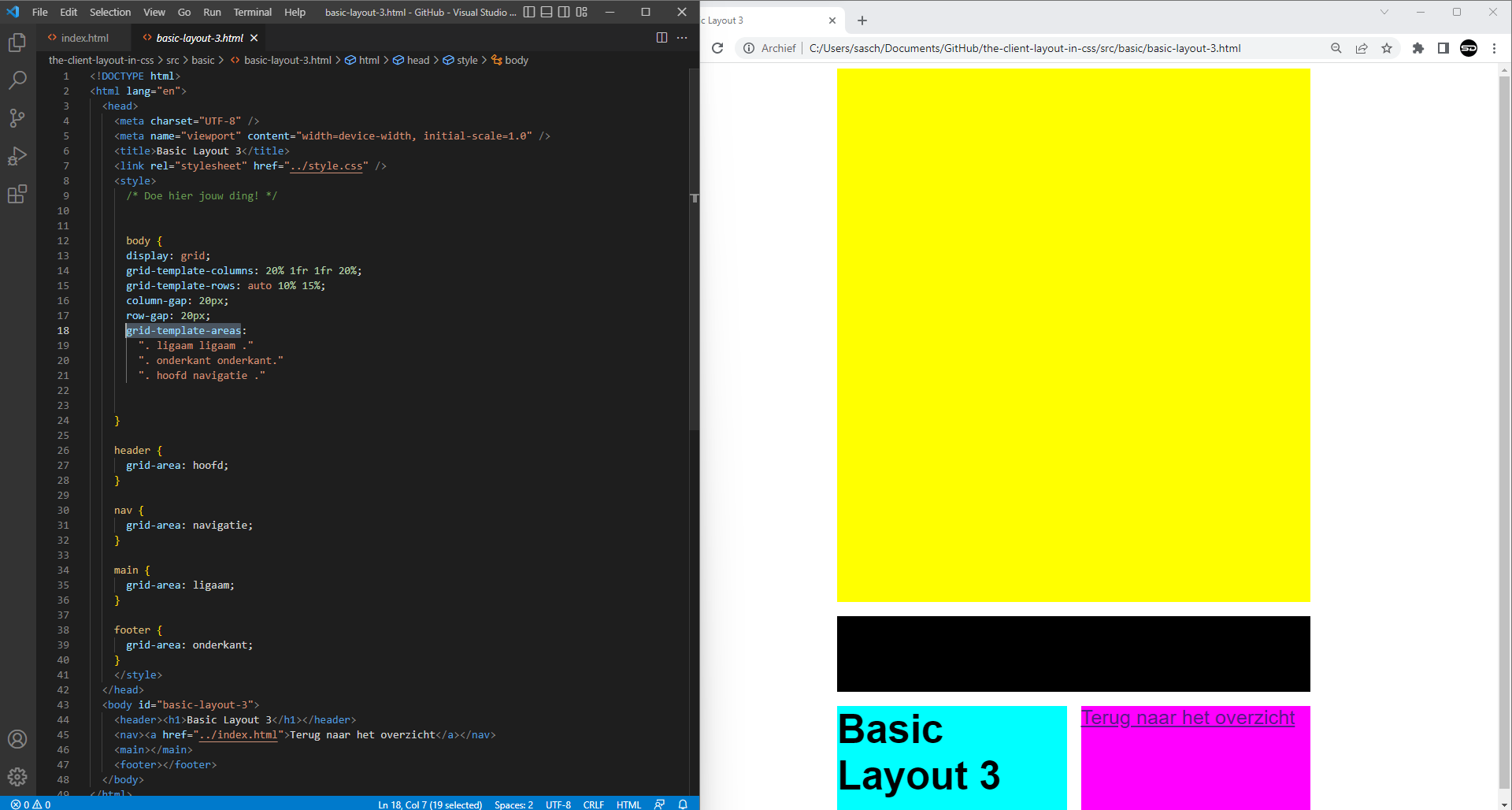 Bouwen Sascha Davidsonthe Client Layout In Css Github Wiki